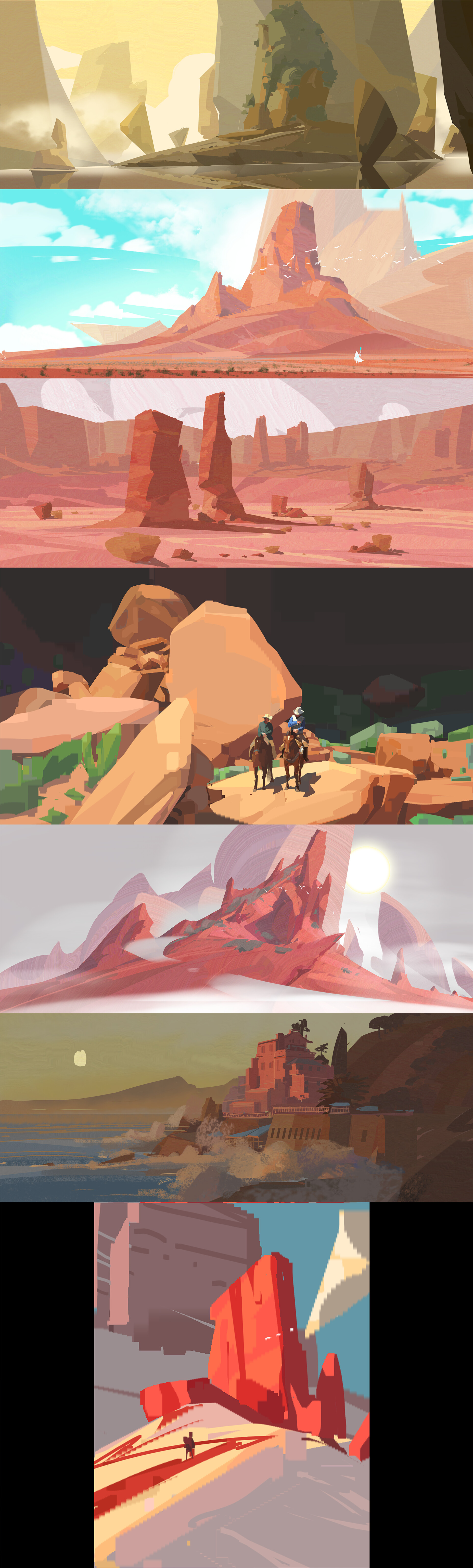 ArtStation - 速涂练习