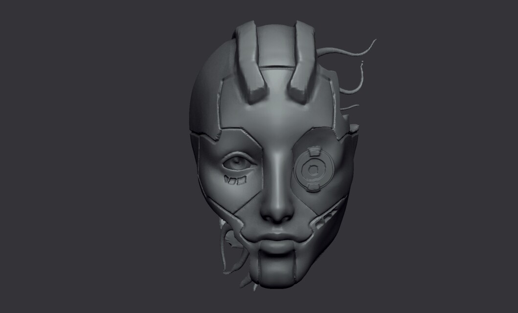 ArtStation - Android Head