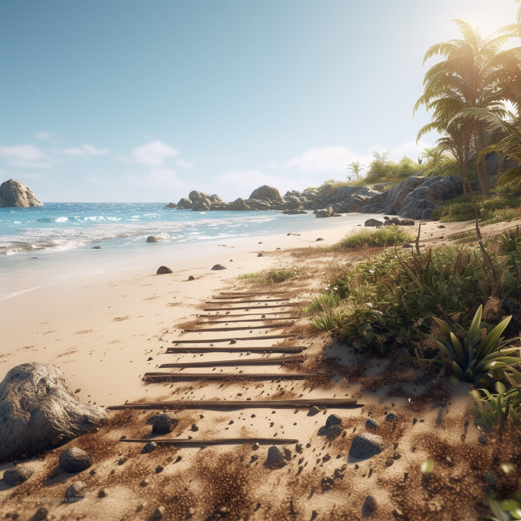 ArtStation - Beach V