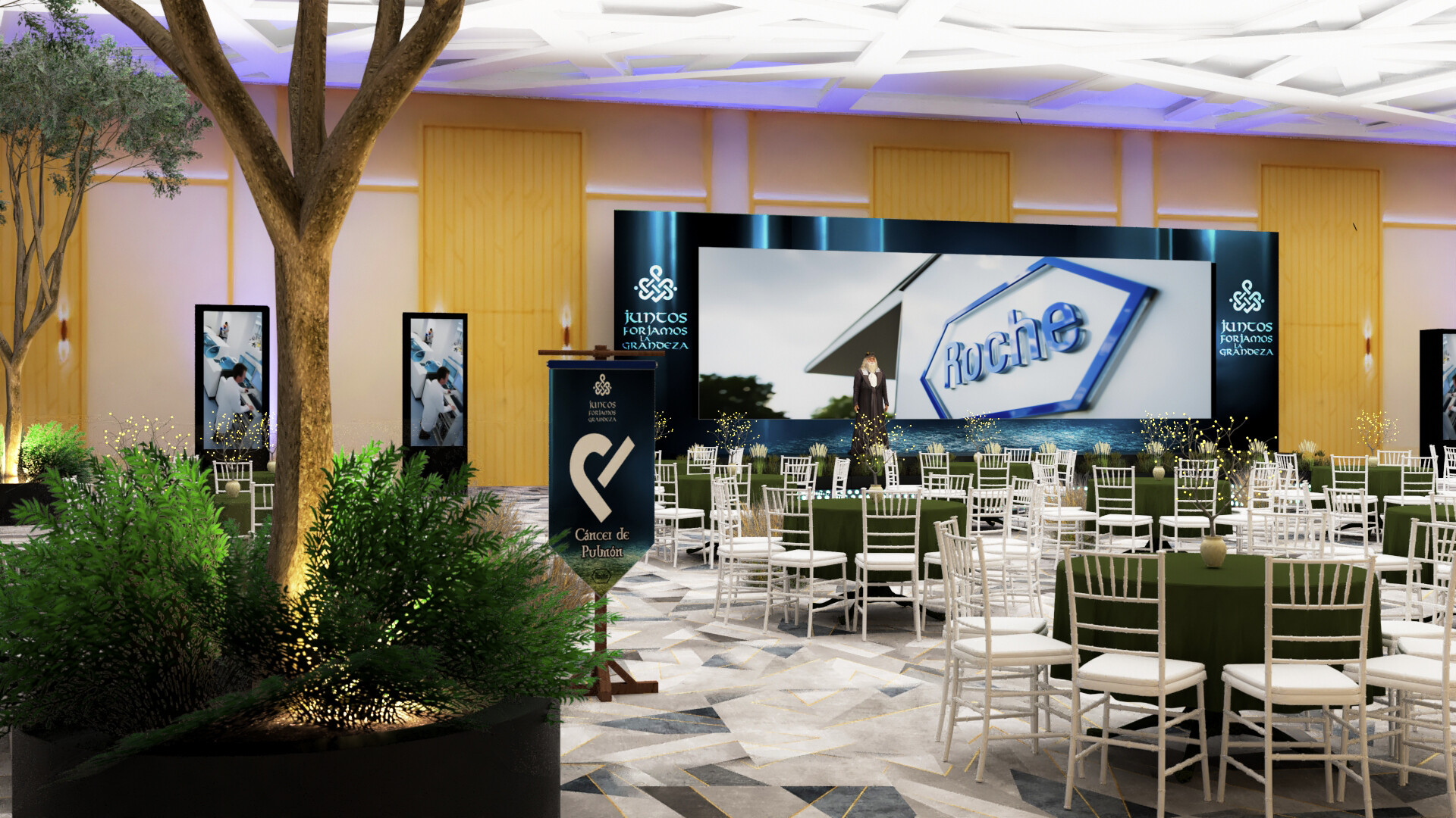 ArtStation - Roche event planner render