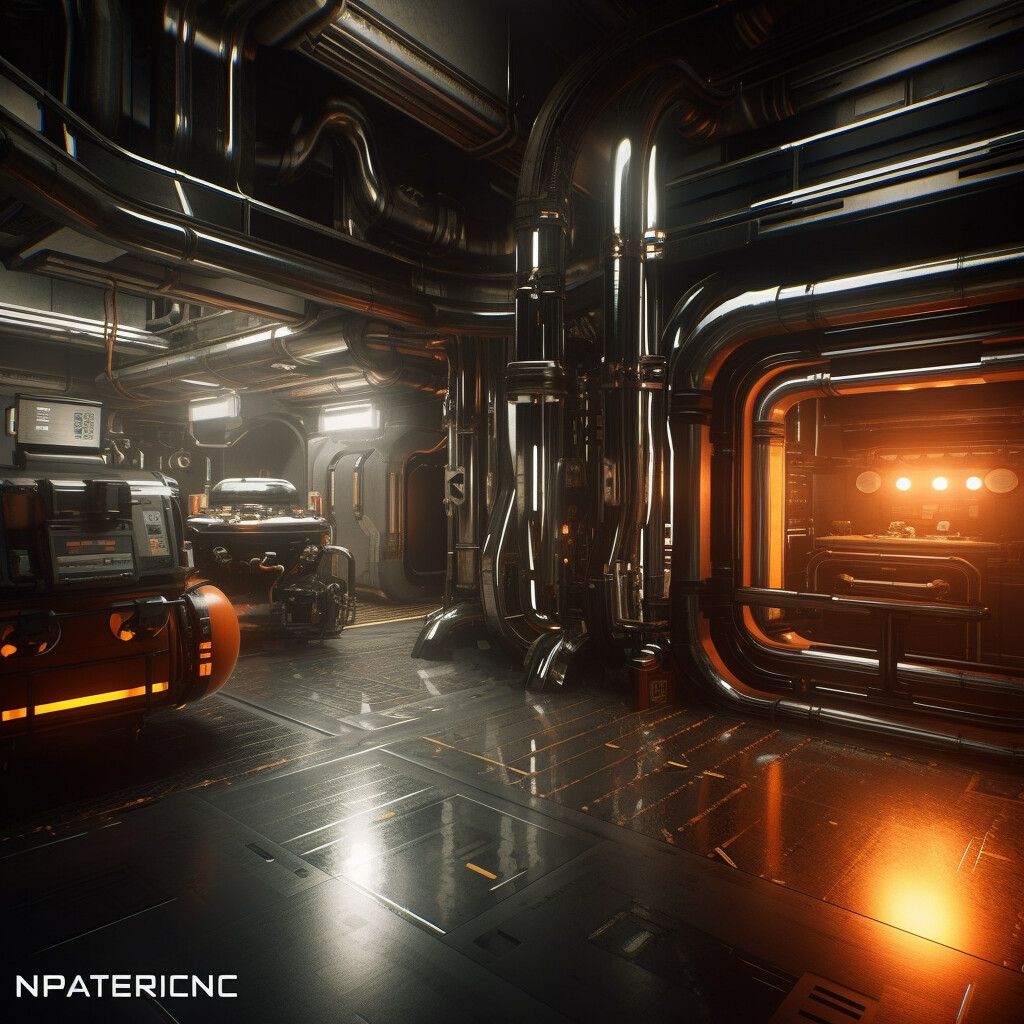 ArtStation - NPATERICNC SPACE ROOM'S