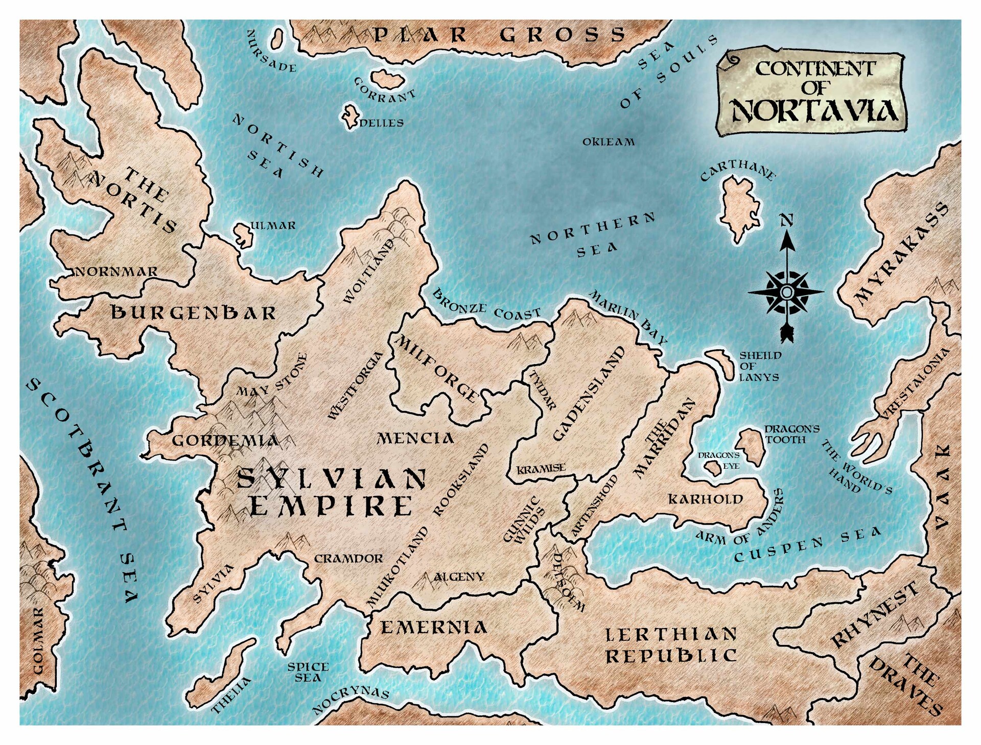 ArtStation - Map Art