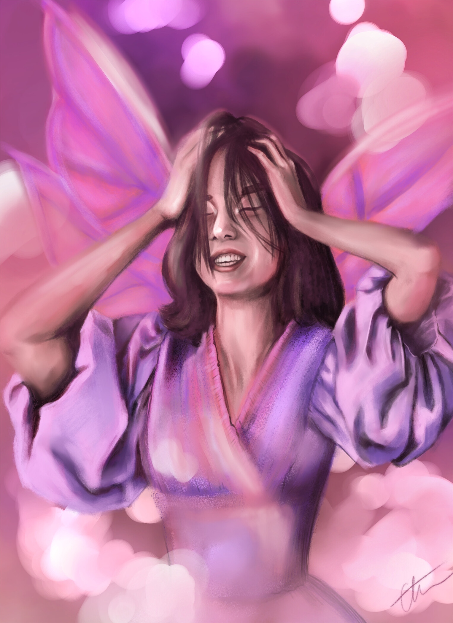 ArtStation - Pink Fairy