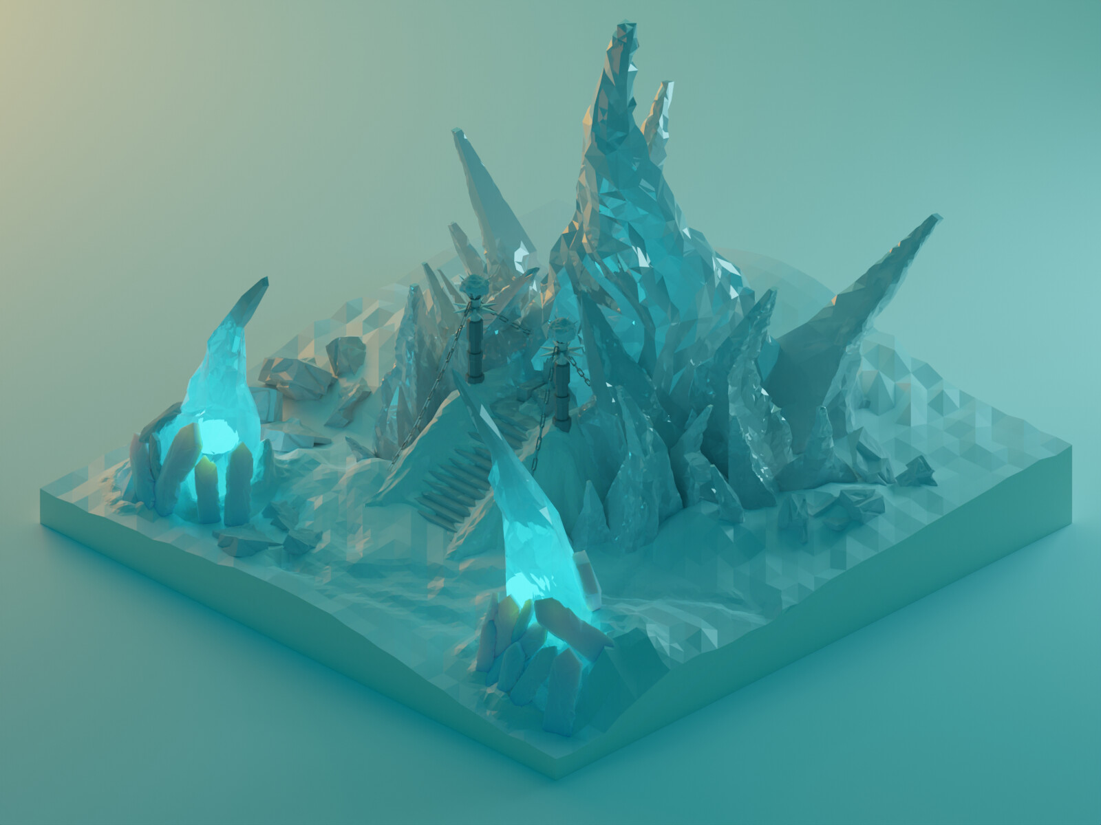 ArtStation - Frozen Throne