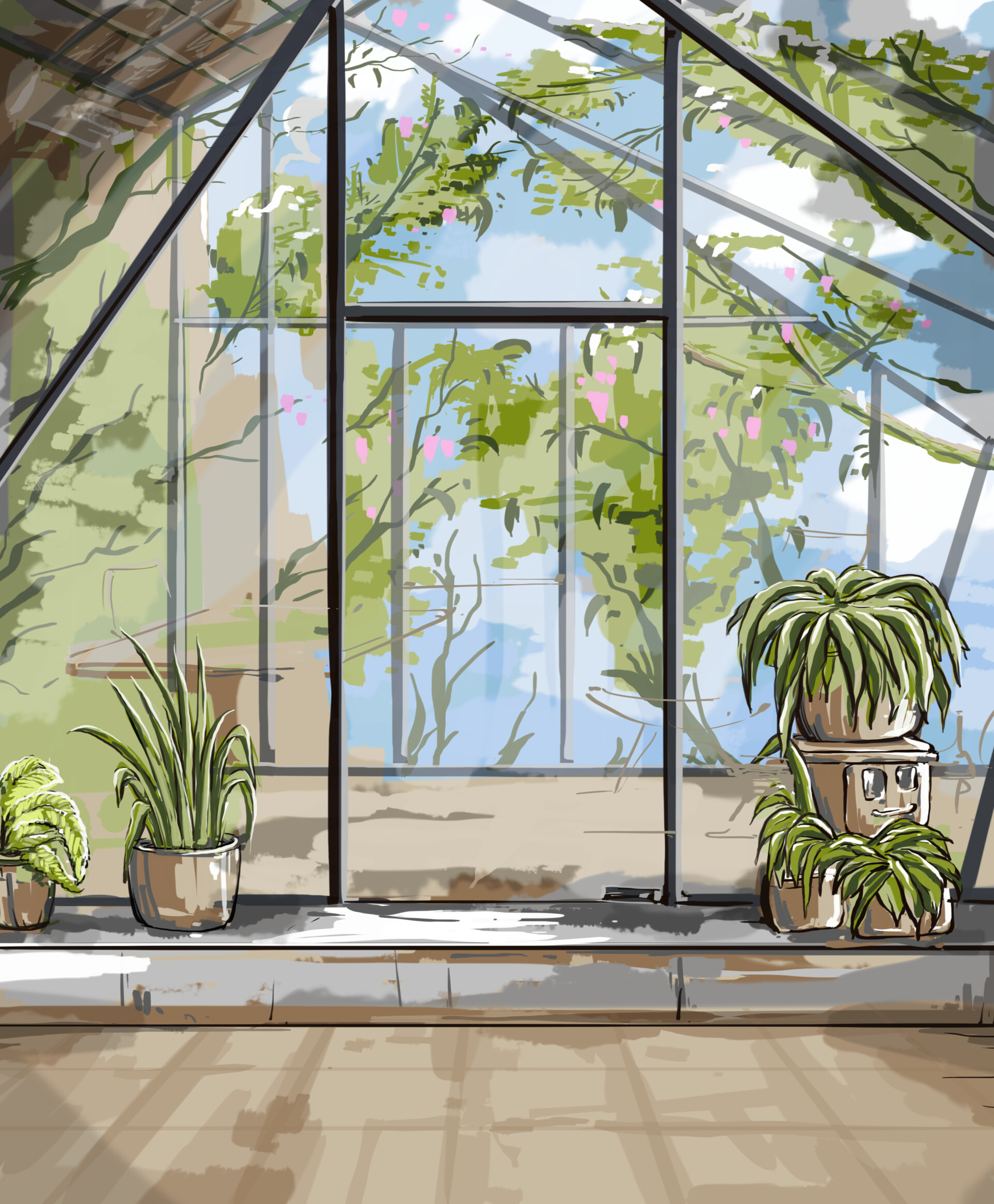ArtStation - Window view