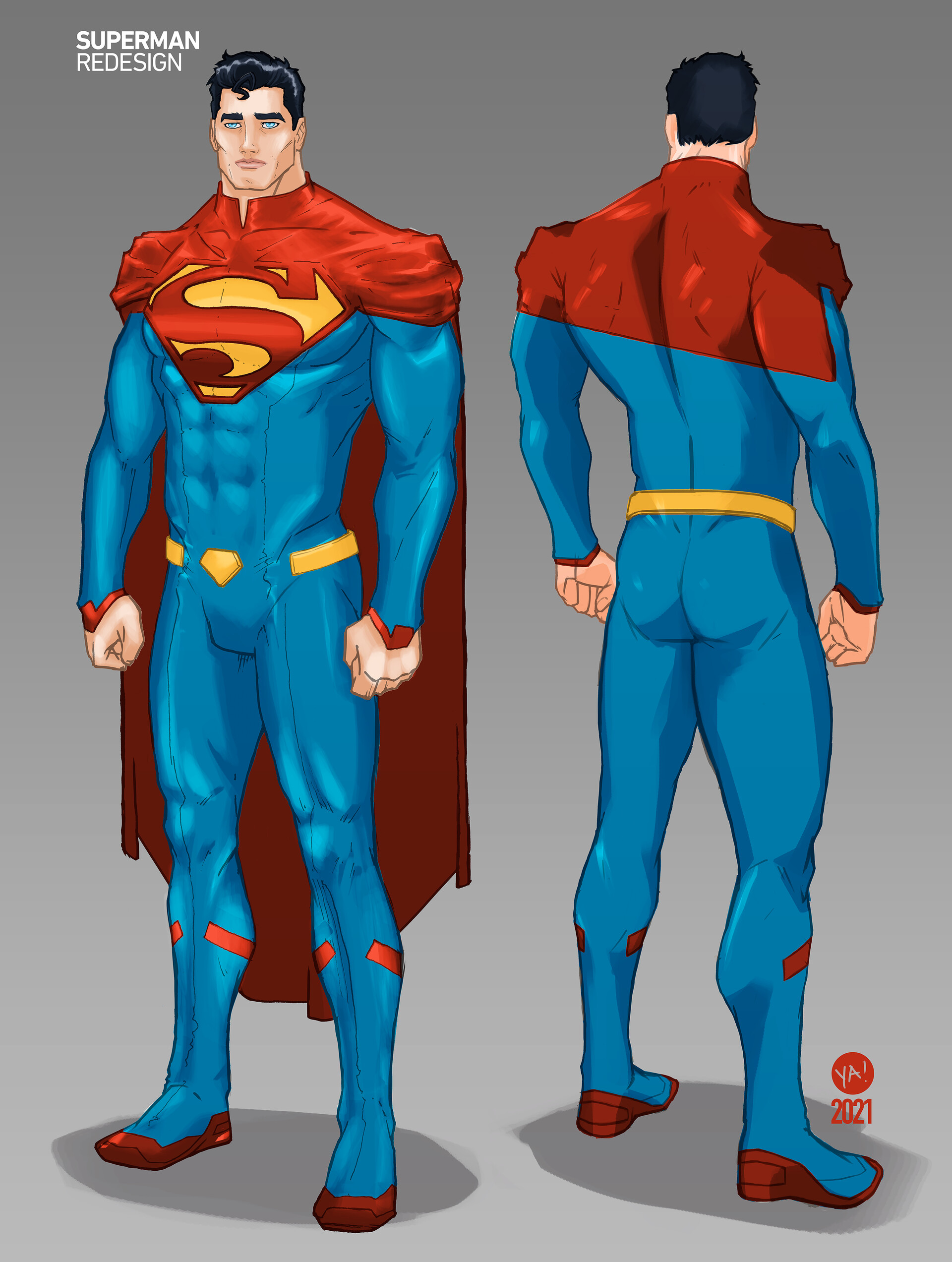 Superman Costume Redesign