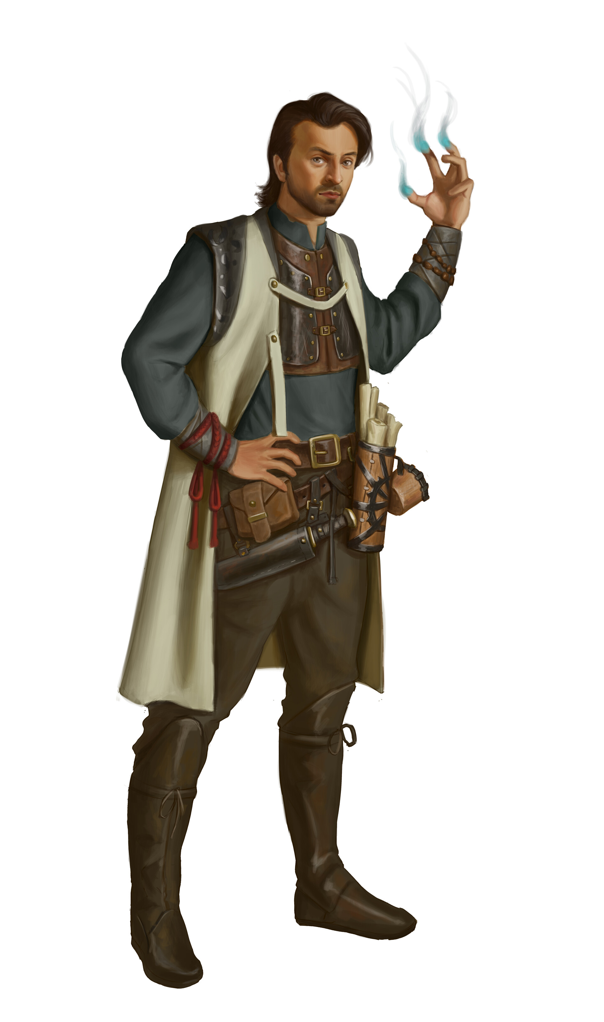 ArtStation - Antur - Adventurous wizard