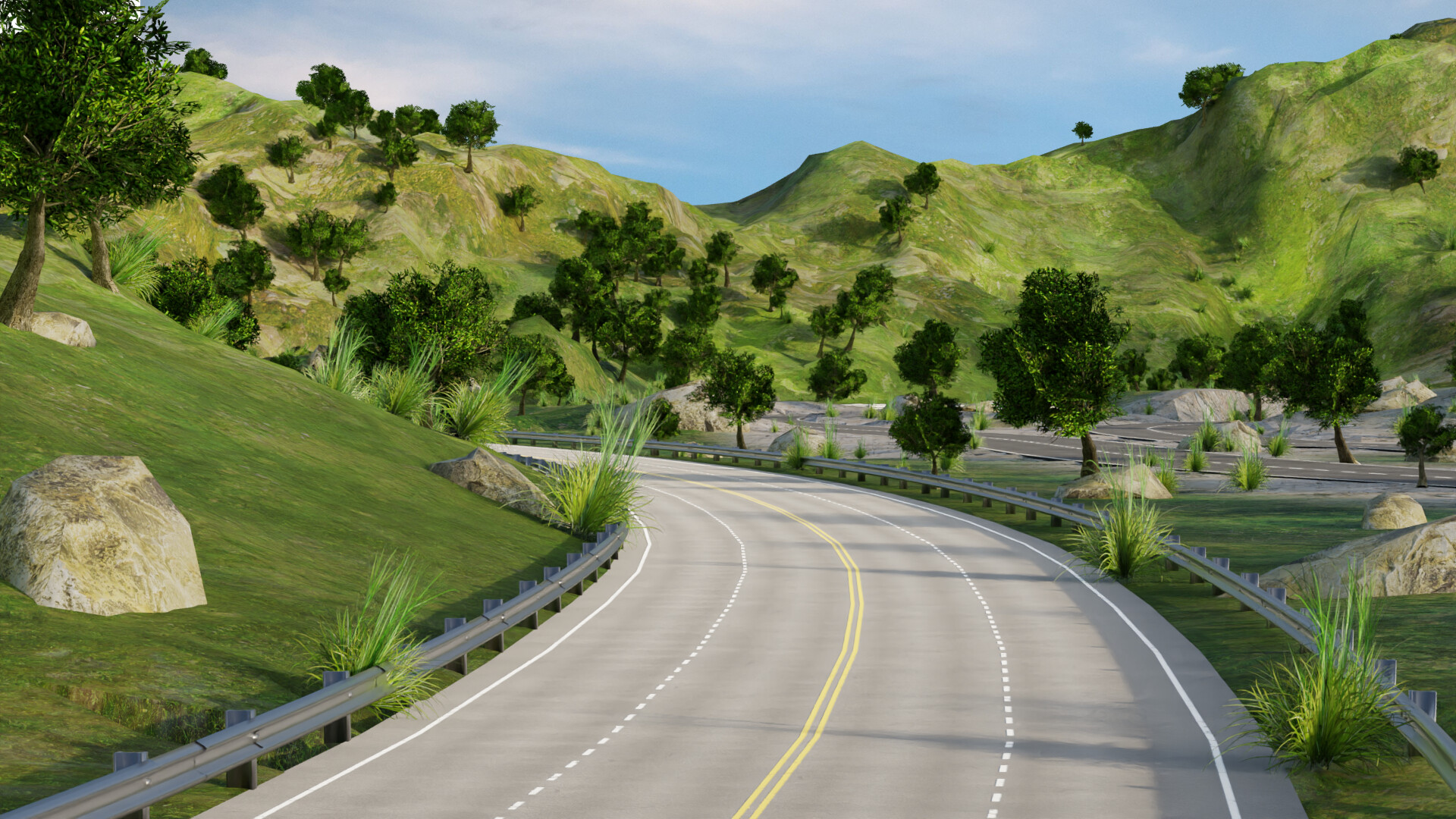 ArtStation - Lowpoly 3D Scene