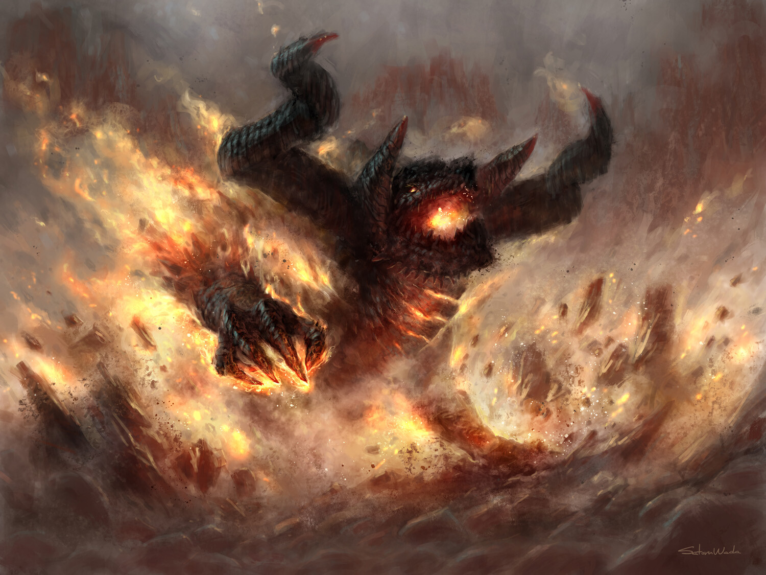 ArtStation - Raging Fire