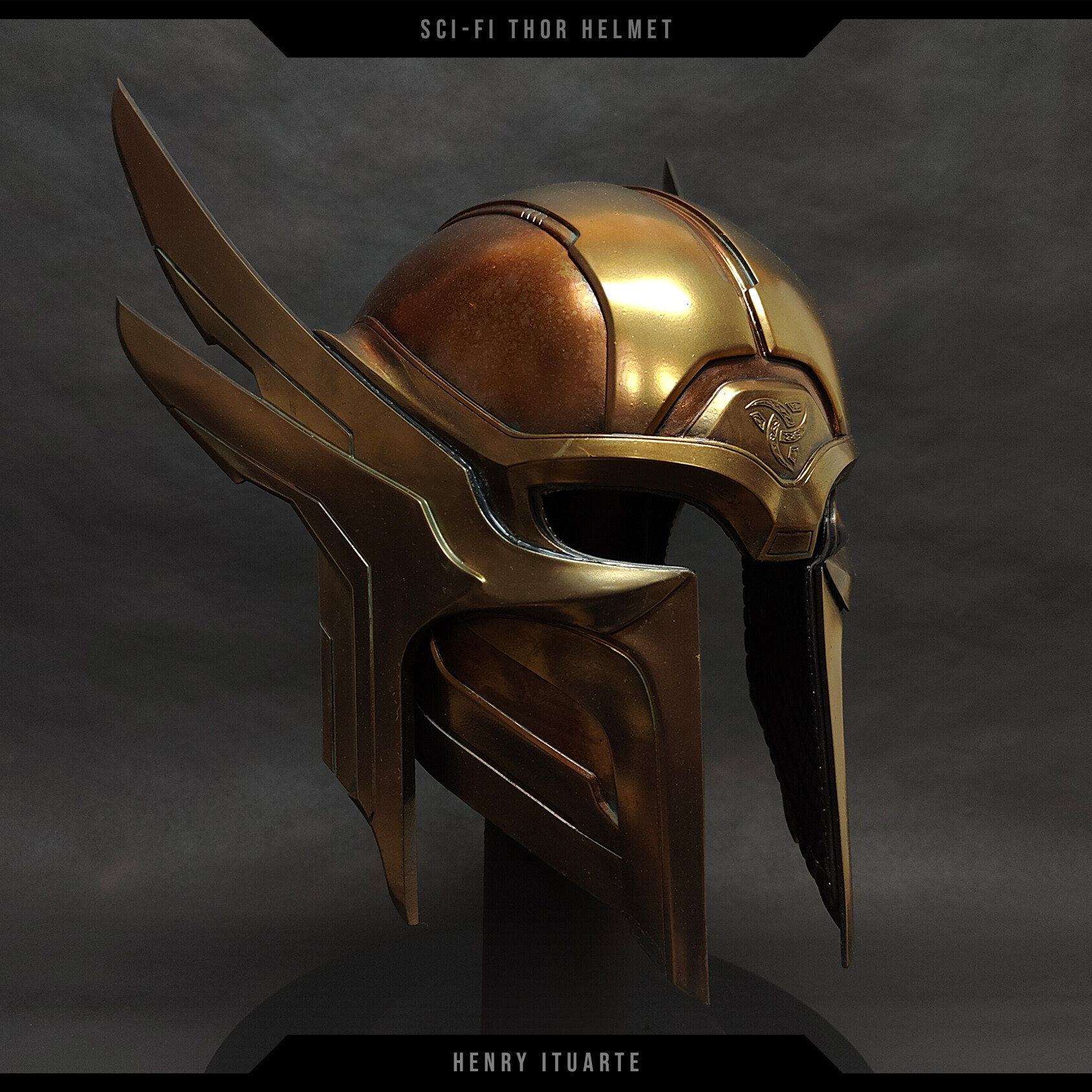 ArtStation - Thor Sci-Fi Helmet. Mandalorian Inspired. Original Design.