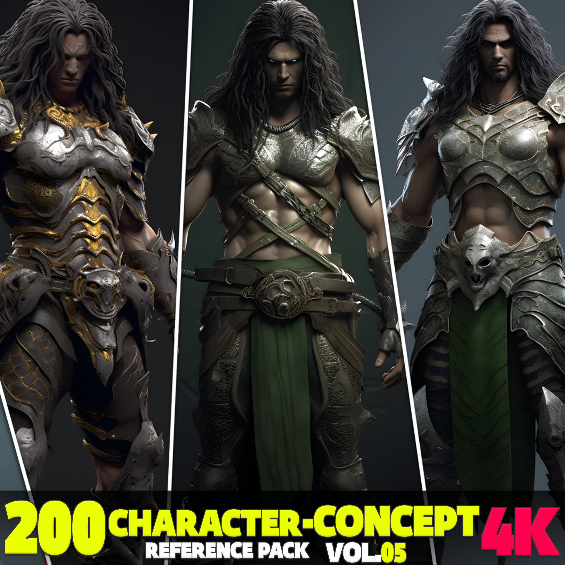 ArtStation - 200 4K Character-Concept Reference Pack Vol.05