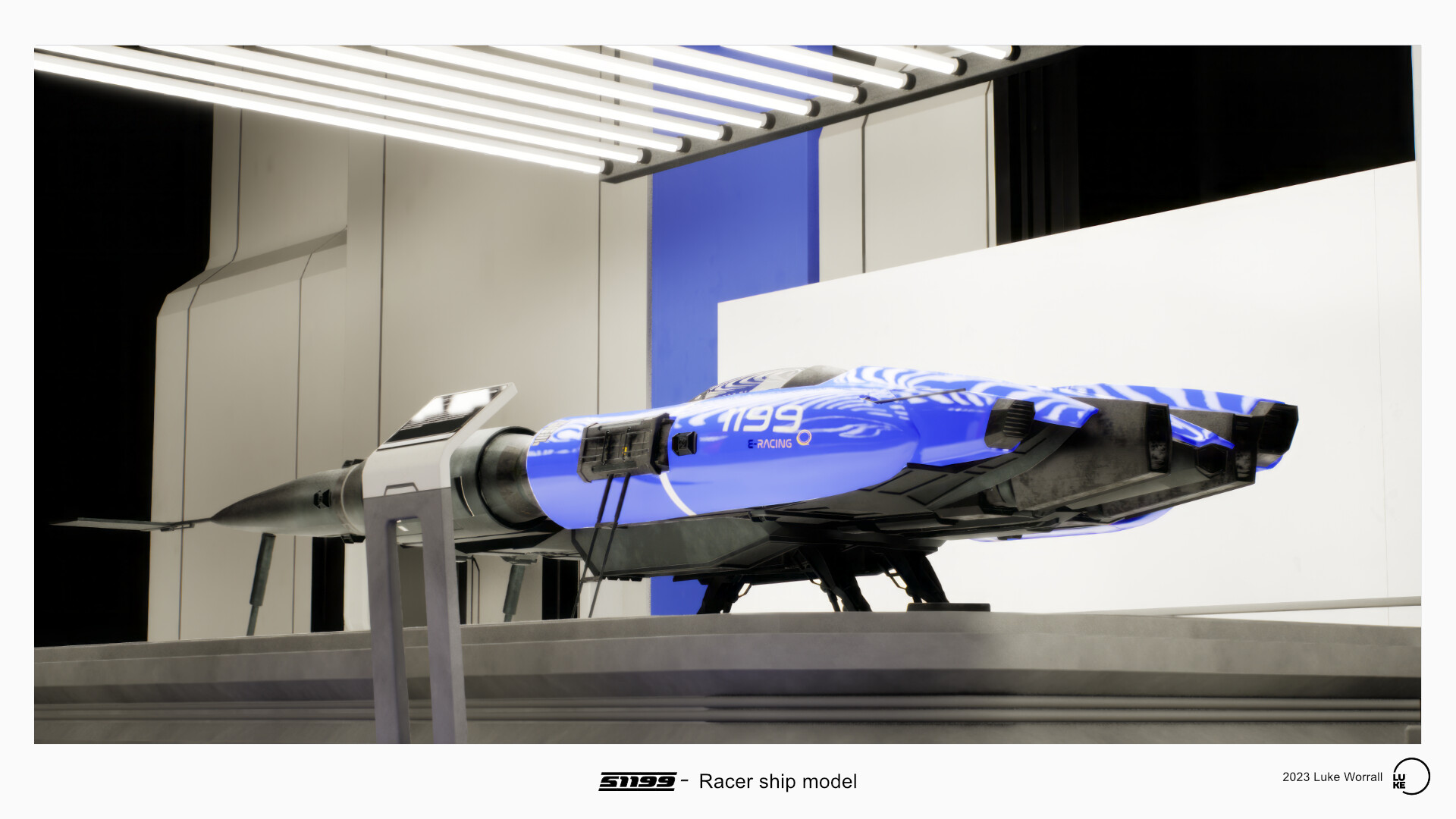 Luke Worrall - Racer Ship - Vehicle Model