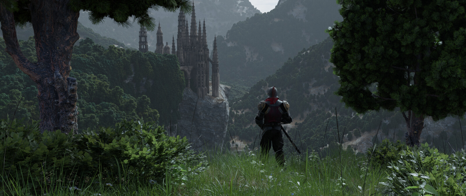 Etienne M - Castle in the distance