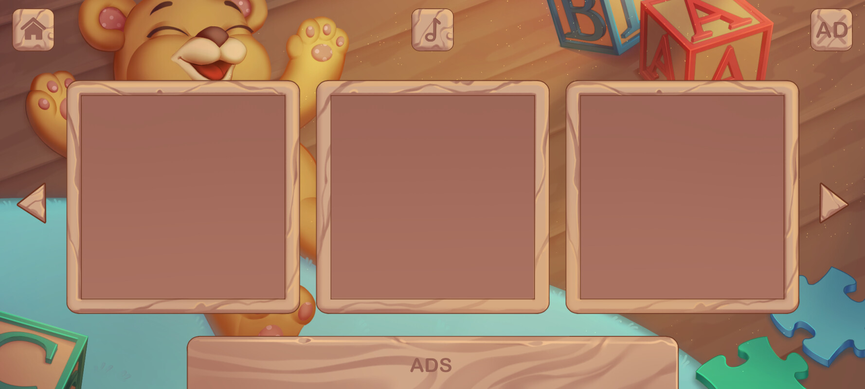 ArtStation - Puzzle game interface