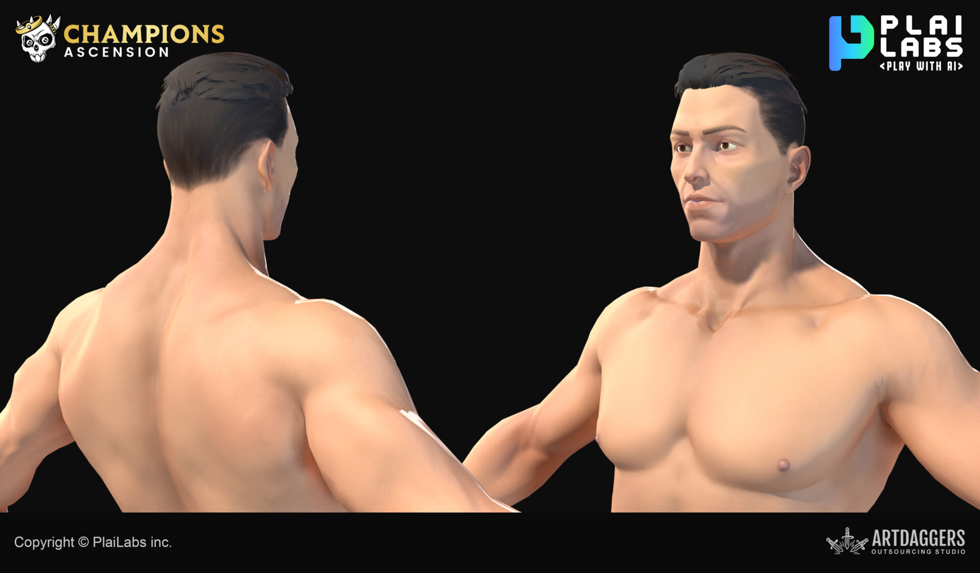 Artdaggers Outsourcing Studio - Male Maestro & Skins