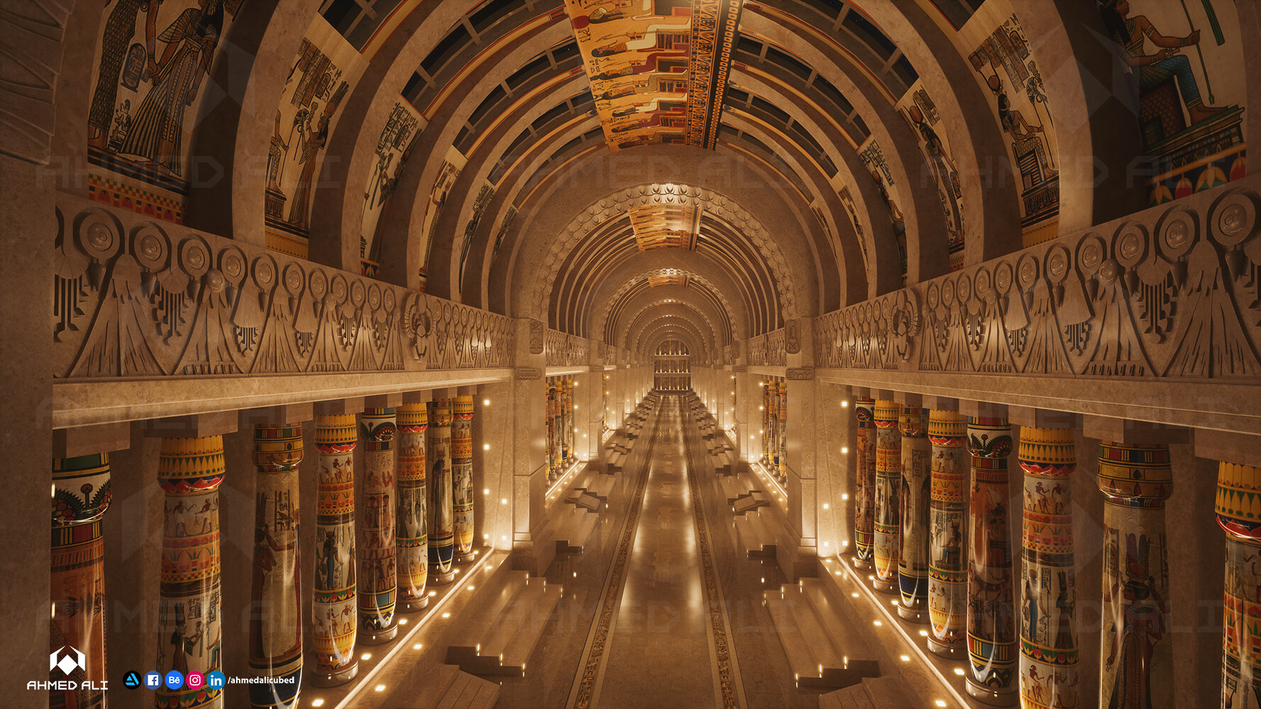 ArtStation - new pharaoh temple