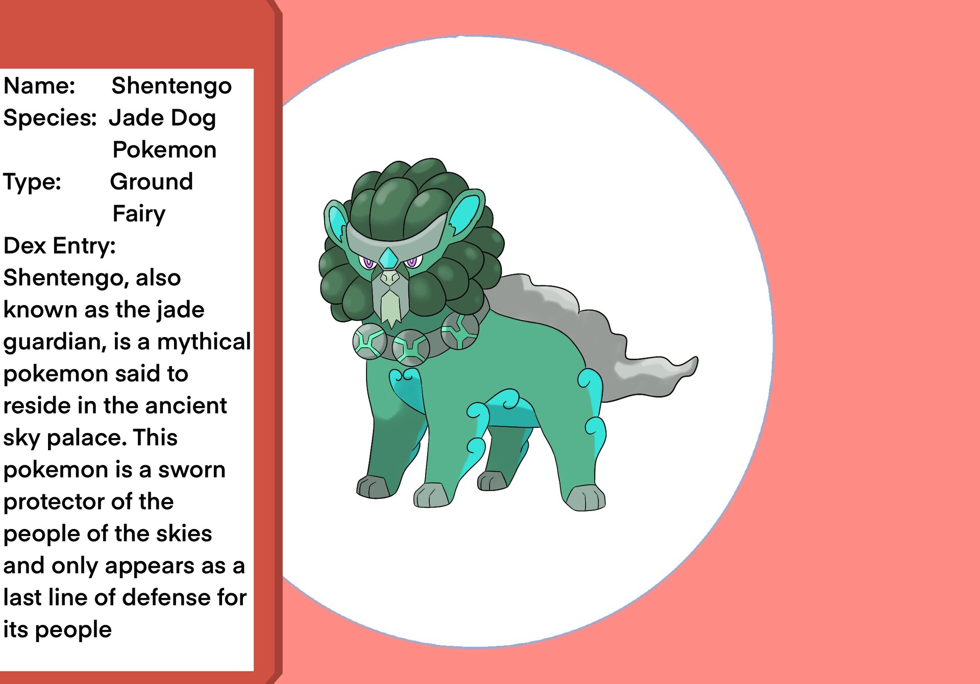 ArtStation - Fakemon project-Shentengo