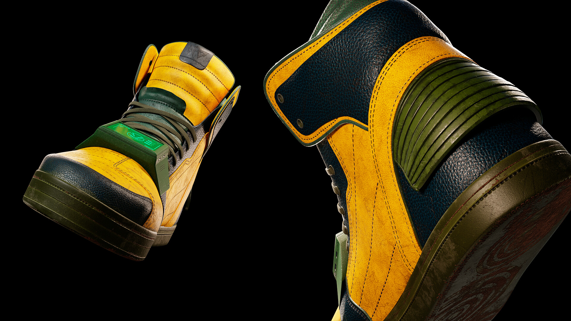 ArtStation - My Low Poly Sneakers: Simple and Game-Ready