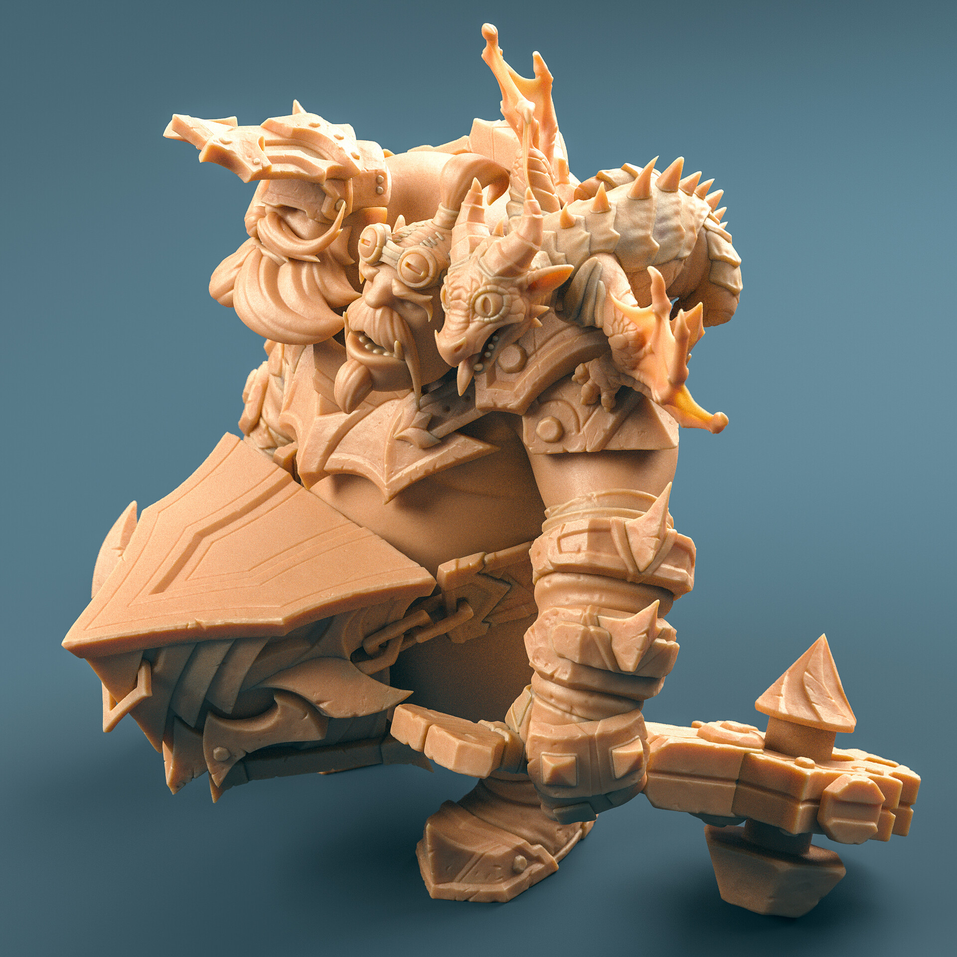 Rodion Vlasov - Blacksmith Brothers - Ogre Magi set