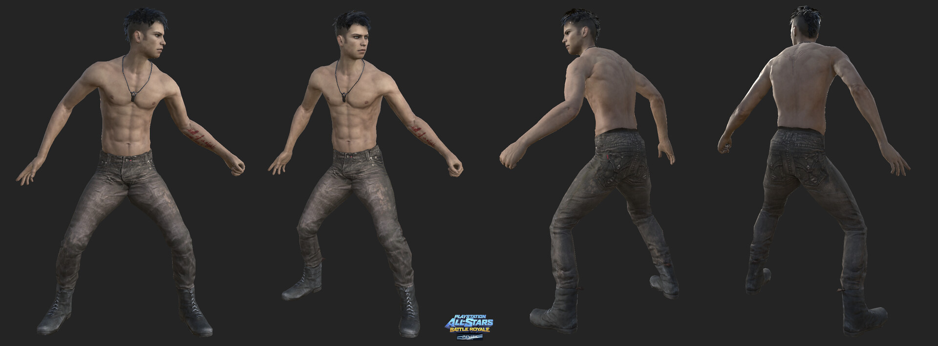 ArtStation - PS Vita all stars Dante