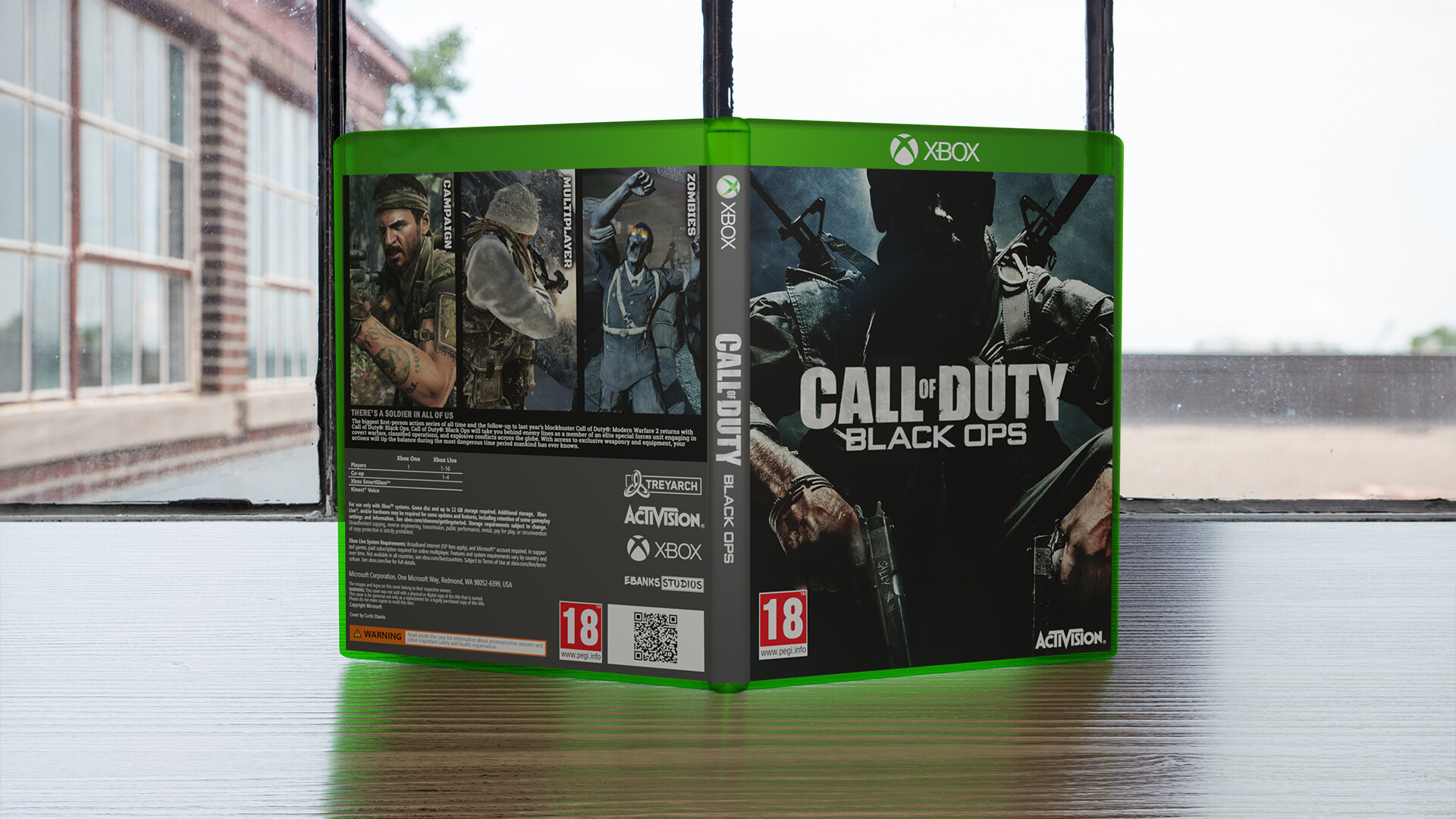 Artstation Call Of Duty Black Ops Custom Xbox One Cover