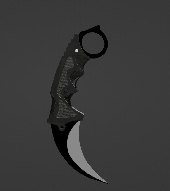 ArtStation - Karambit Knife (2 textures)