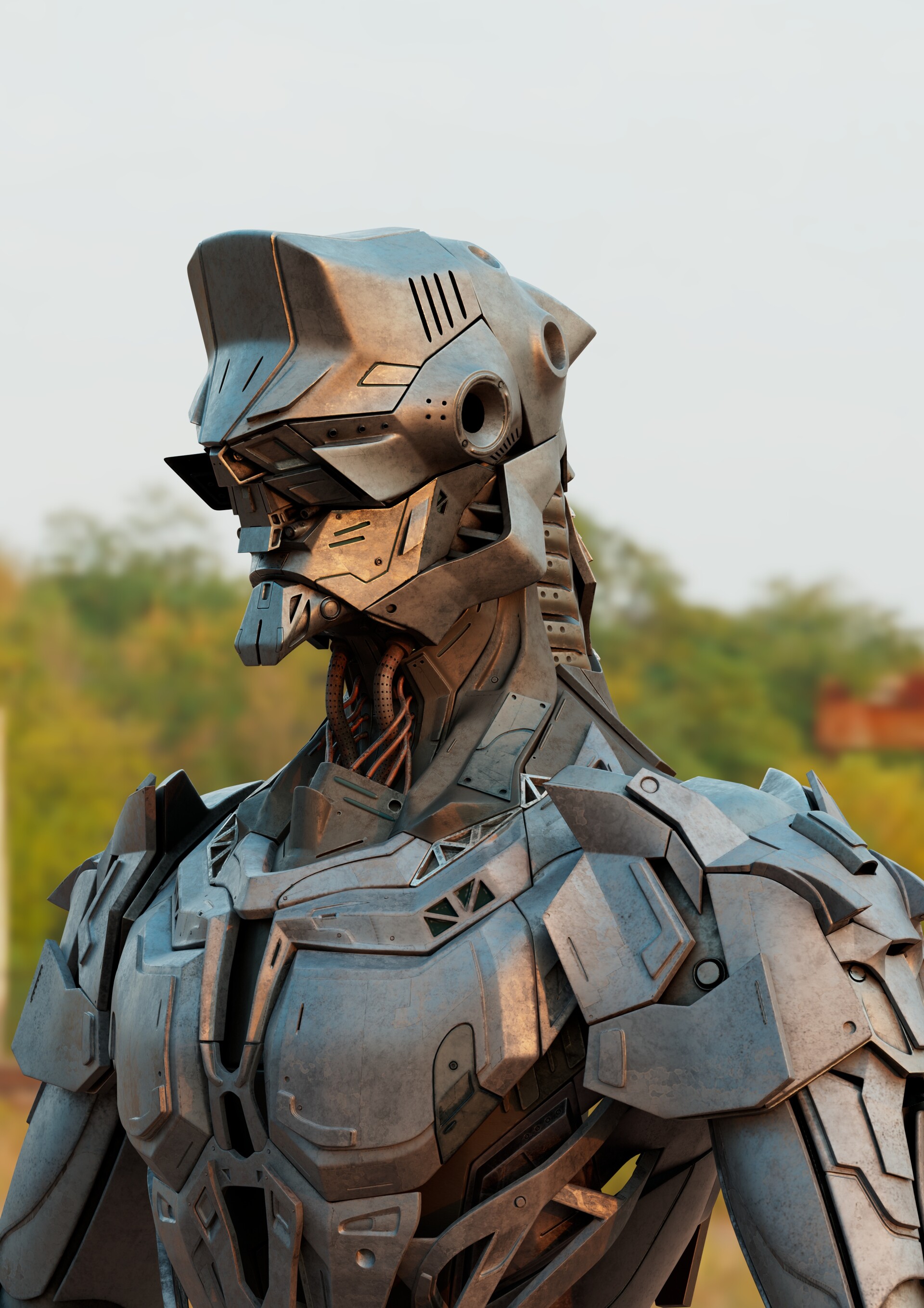 ArtStation - Powered Suit Robot