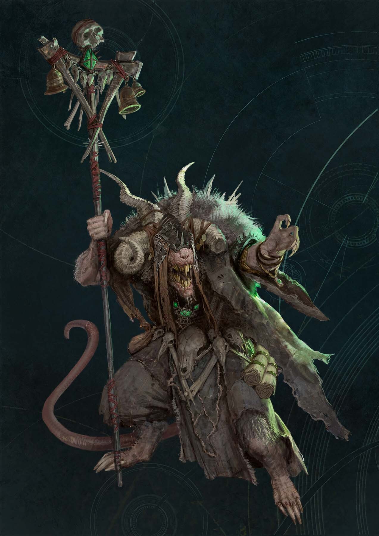 ArtStation - Skaven Greyseer Generals Handbook Cover