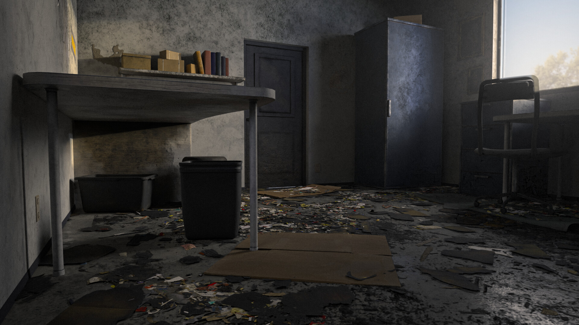 Karol Gil - Abandoned Office Room