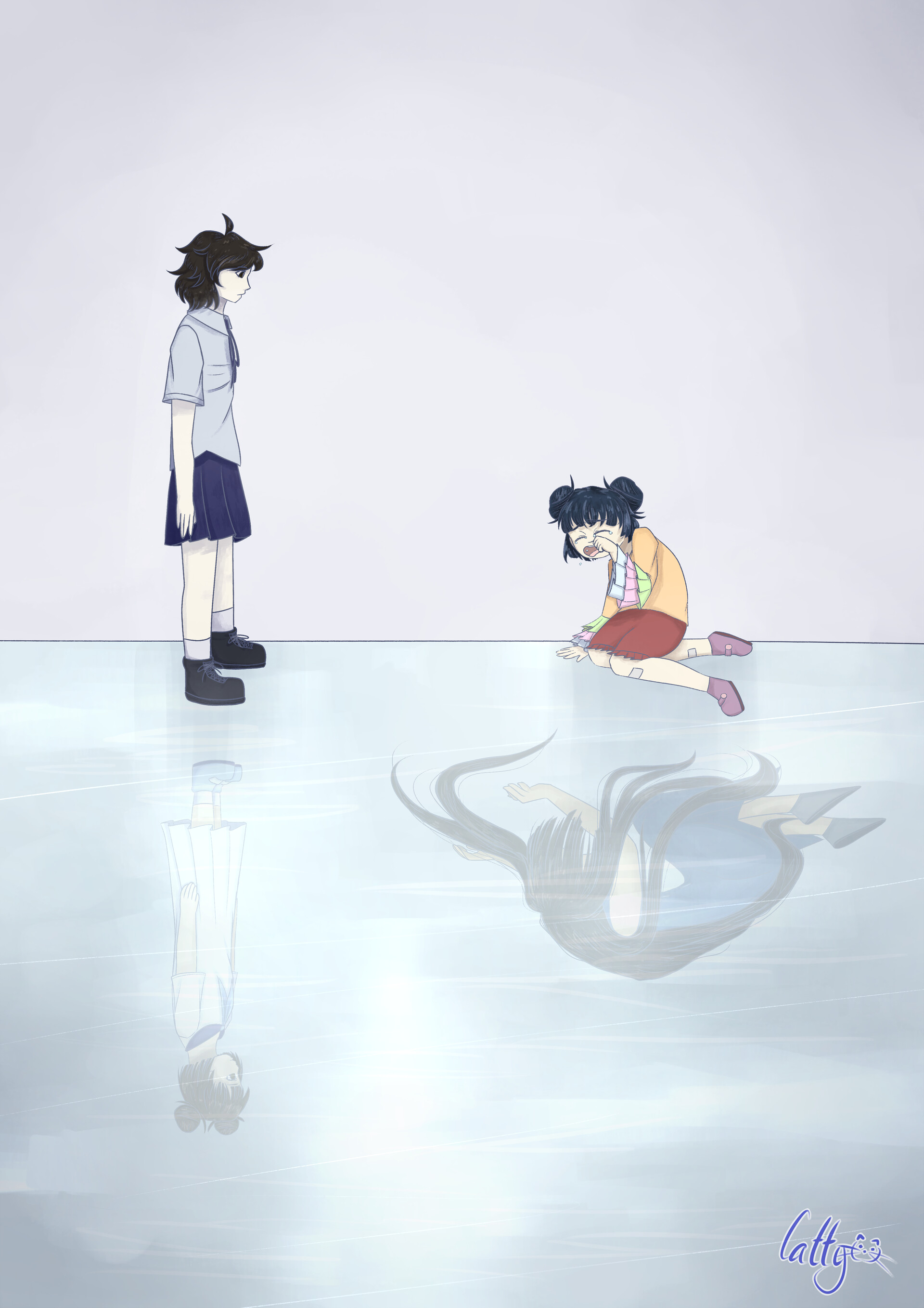 ArtStation - Acceptance and moving from the past