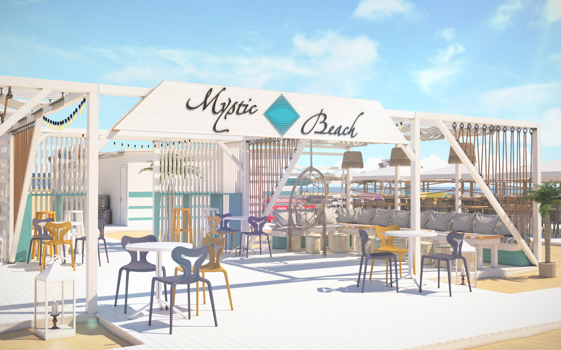 ArtStation - Beach Exterior Design