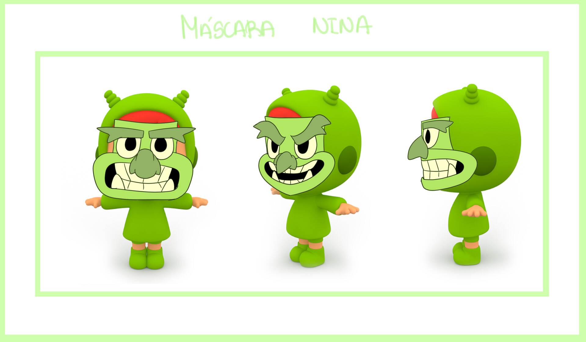 Maya Castañeda - Mask Prop Design