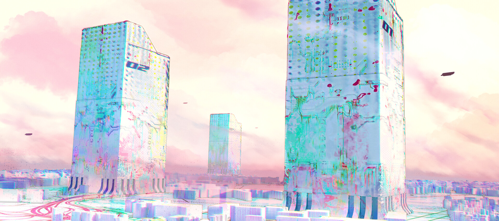 Artstation Sci Fi City