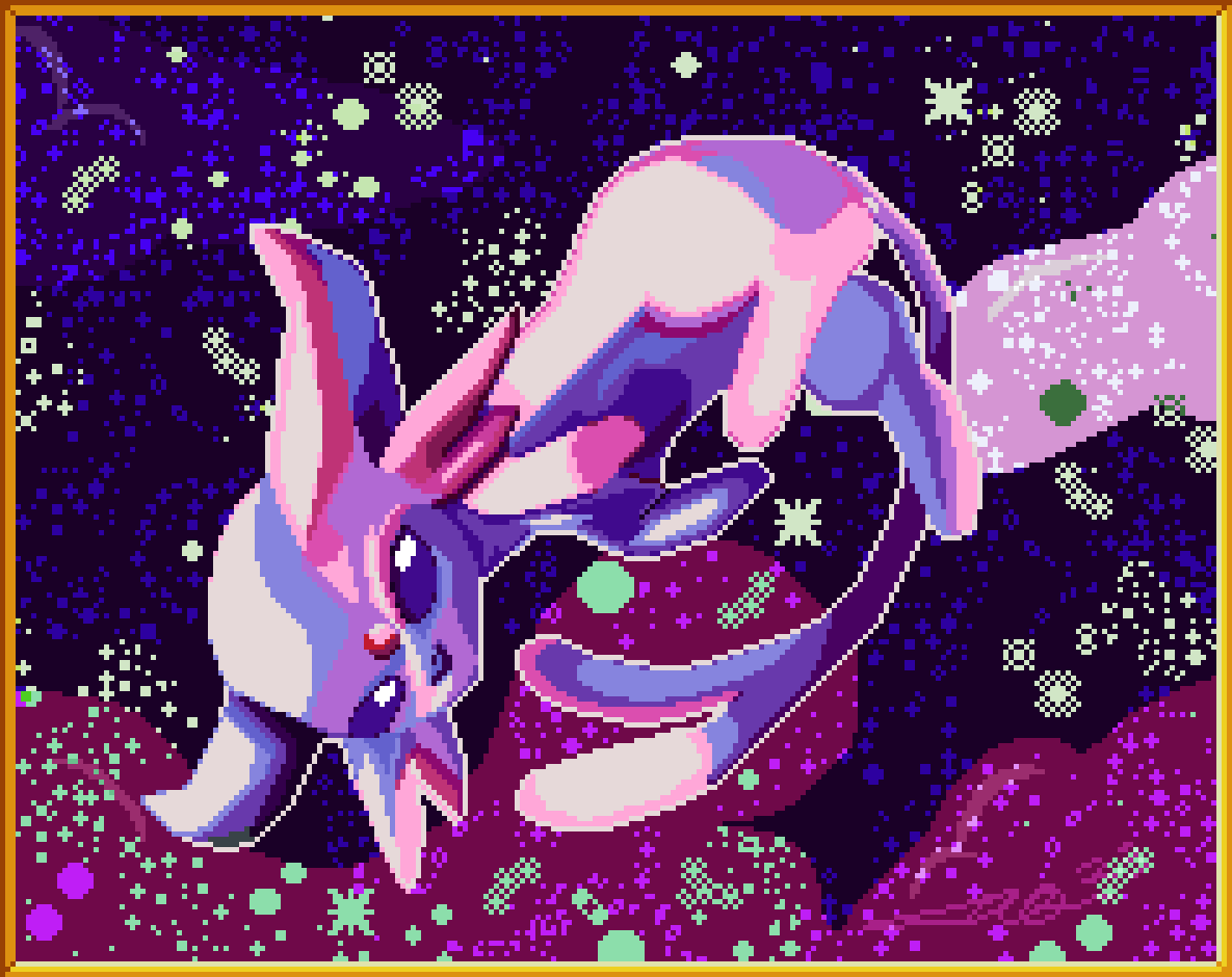 Espeon Pixel Art