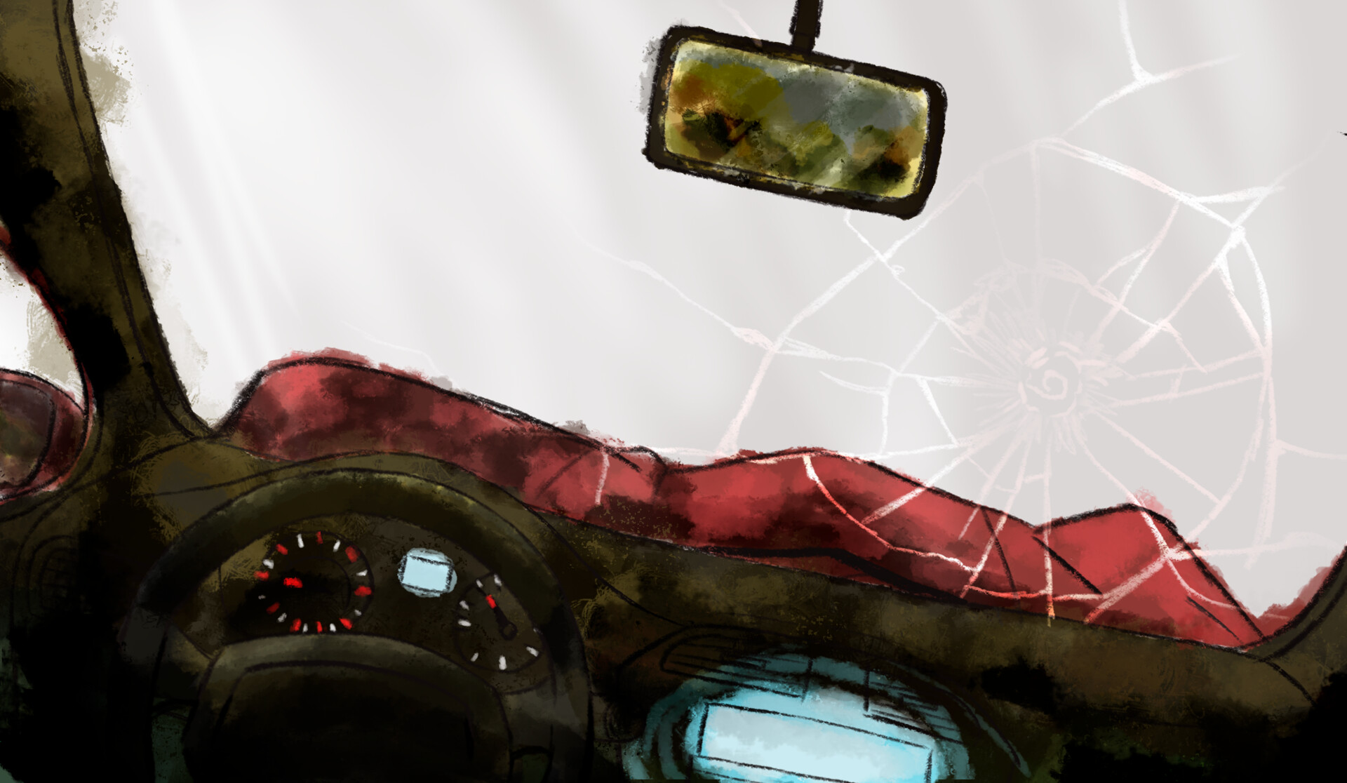 ArtStation - Shot 3 Car crash