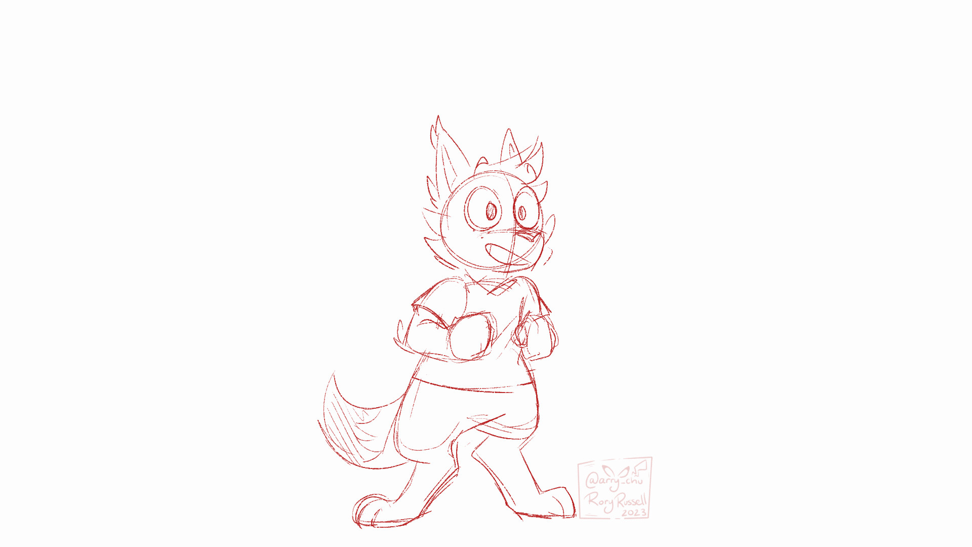 ArtStation - Rough animation test 1