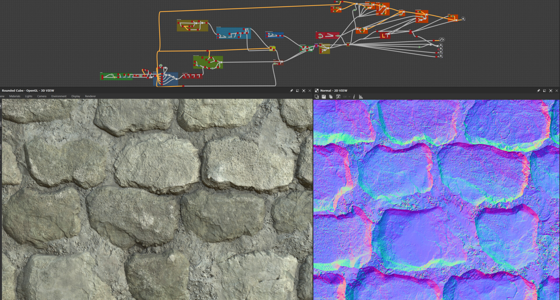 Ethan Olson - Stone Wall Creation: Substance Designer Masterclass