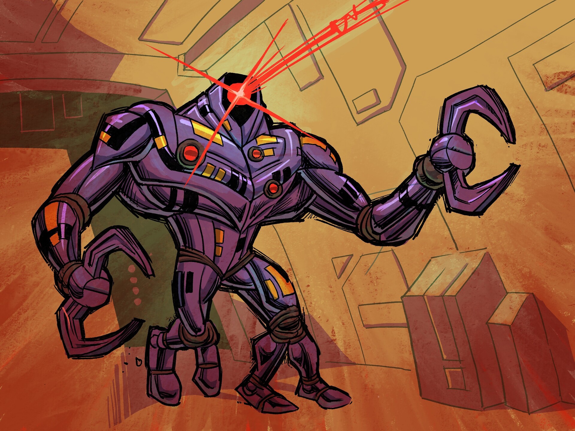 ArtStation - Killer Robot