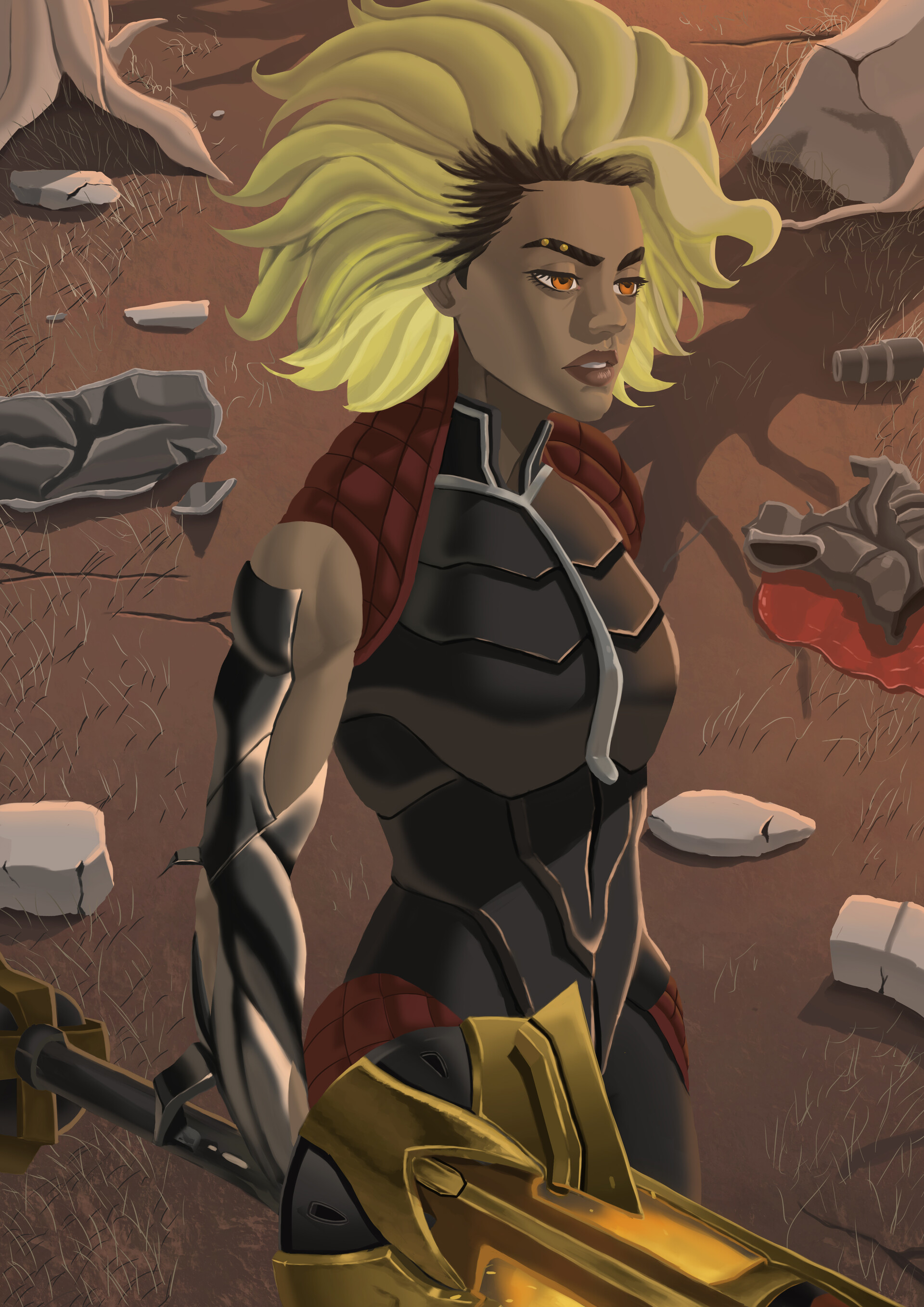 ArtStation - Rell ( League of Legends)