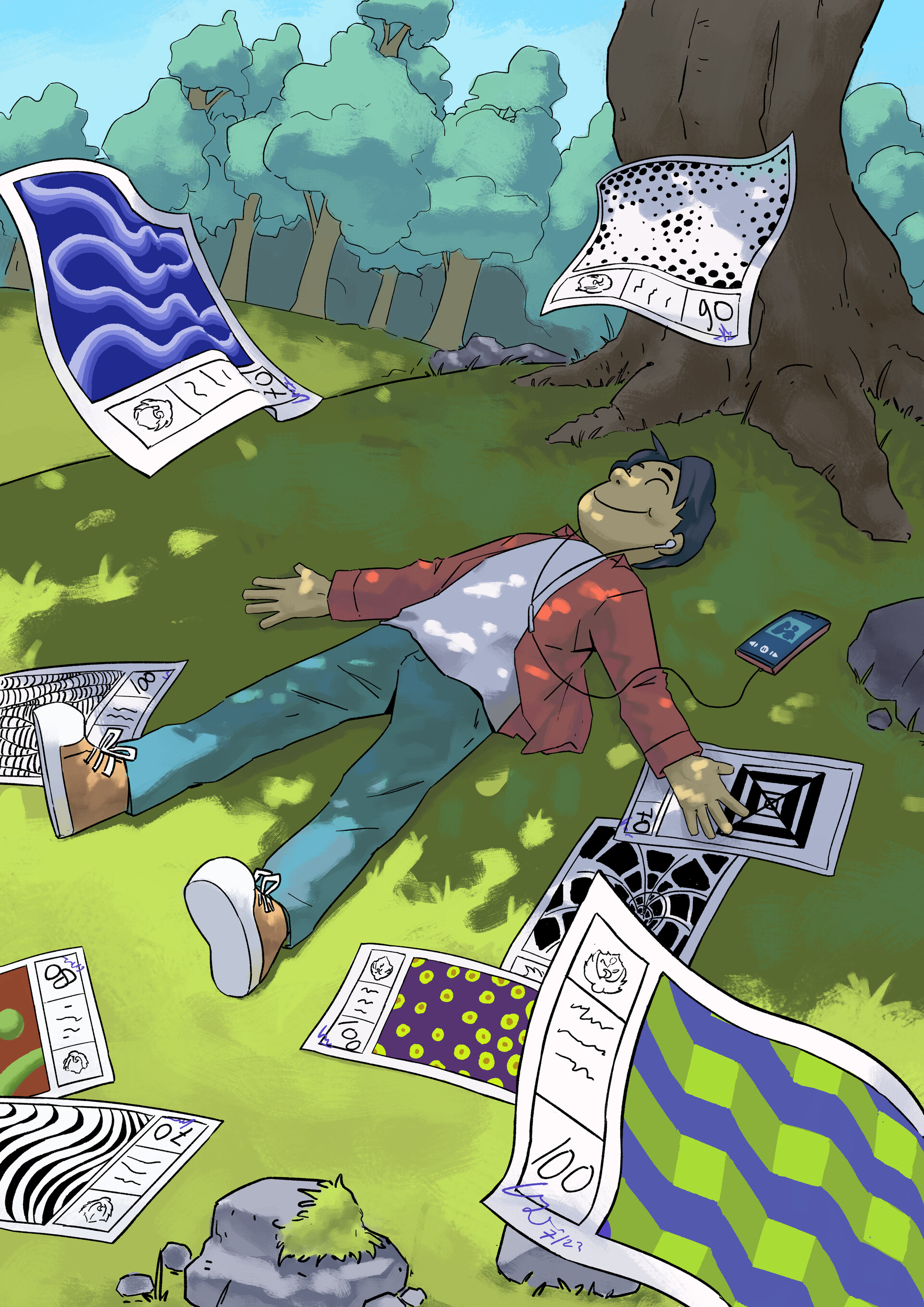 ArtStation - Taking a nap