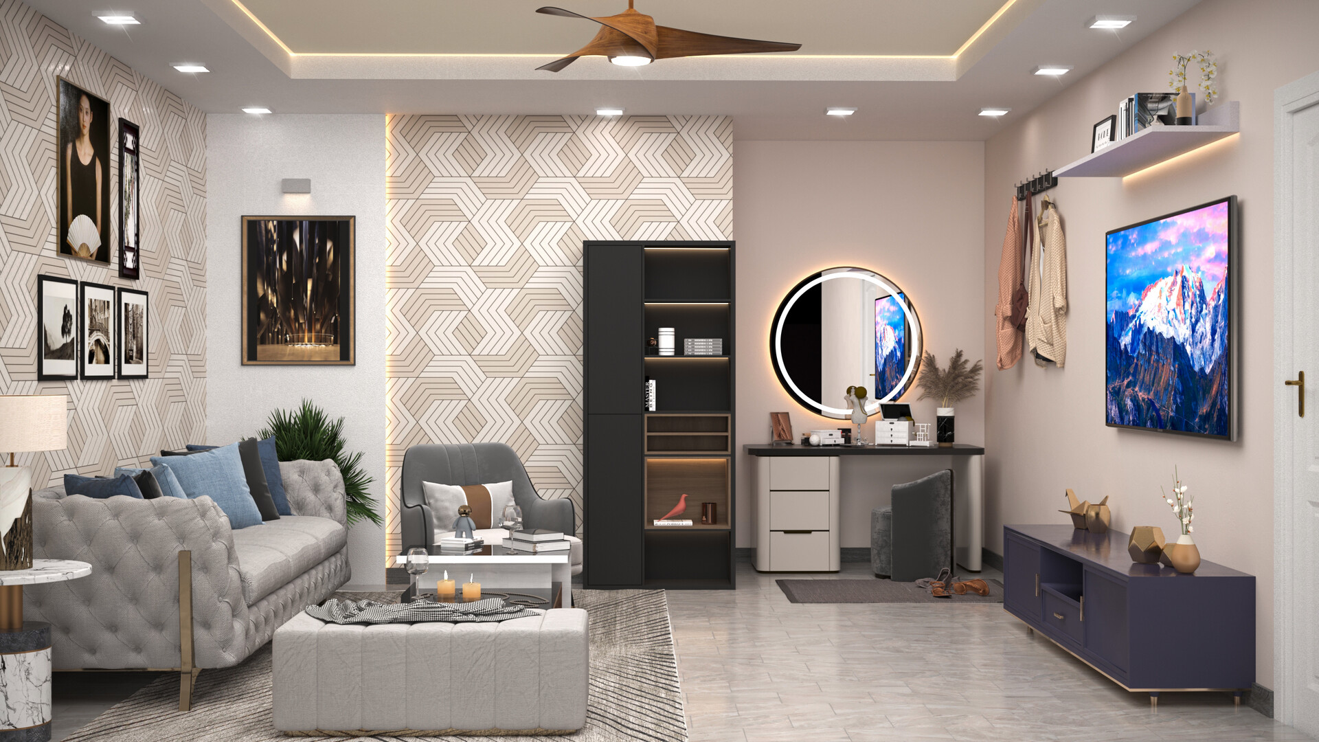 ArtStation - Living room