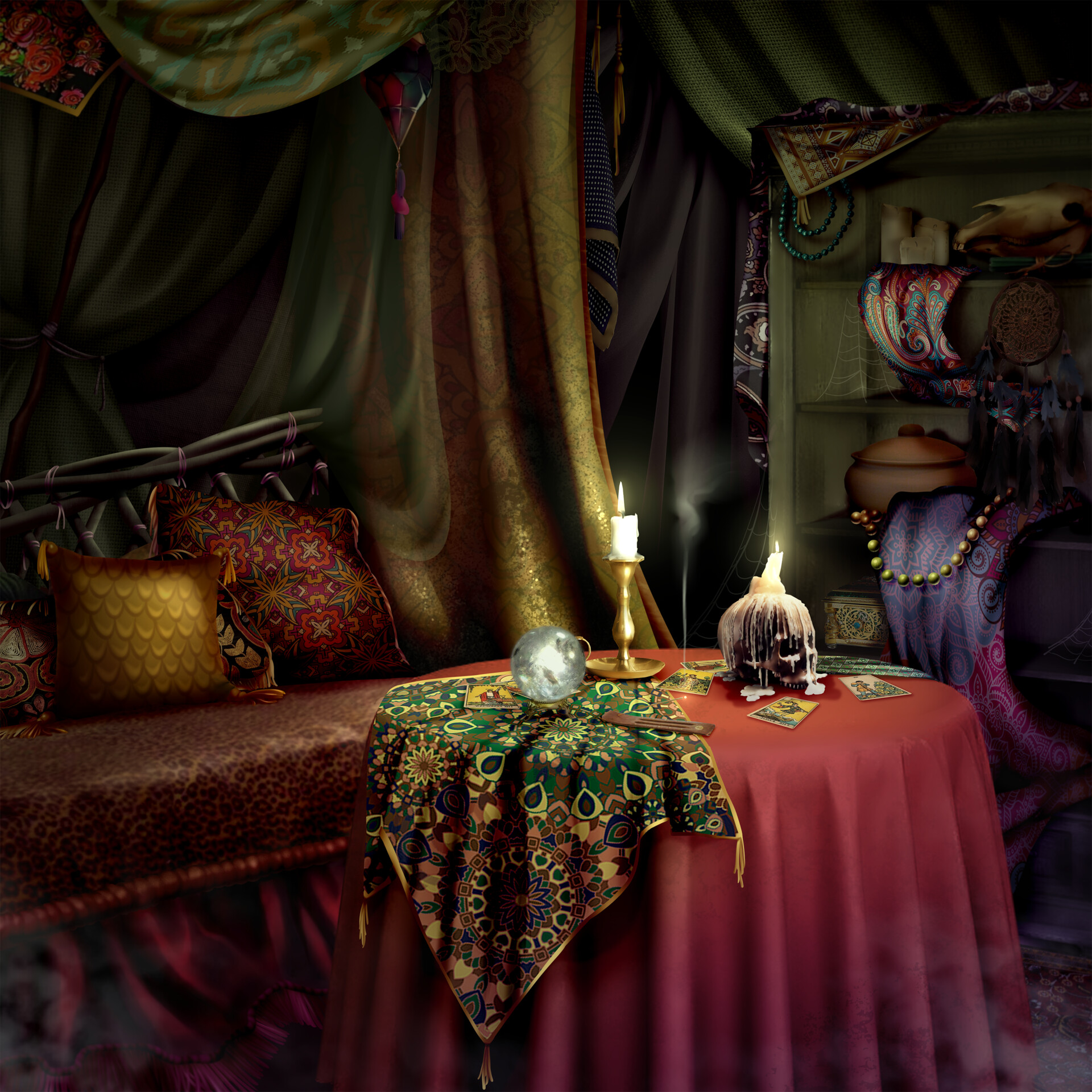 ArtStation - ★Fortune Teller's Lair★