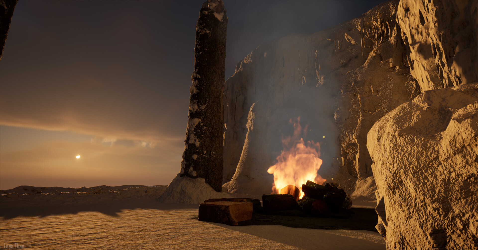 Leea Than - Fire Particle System