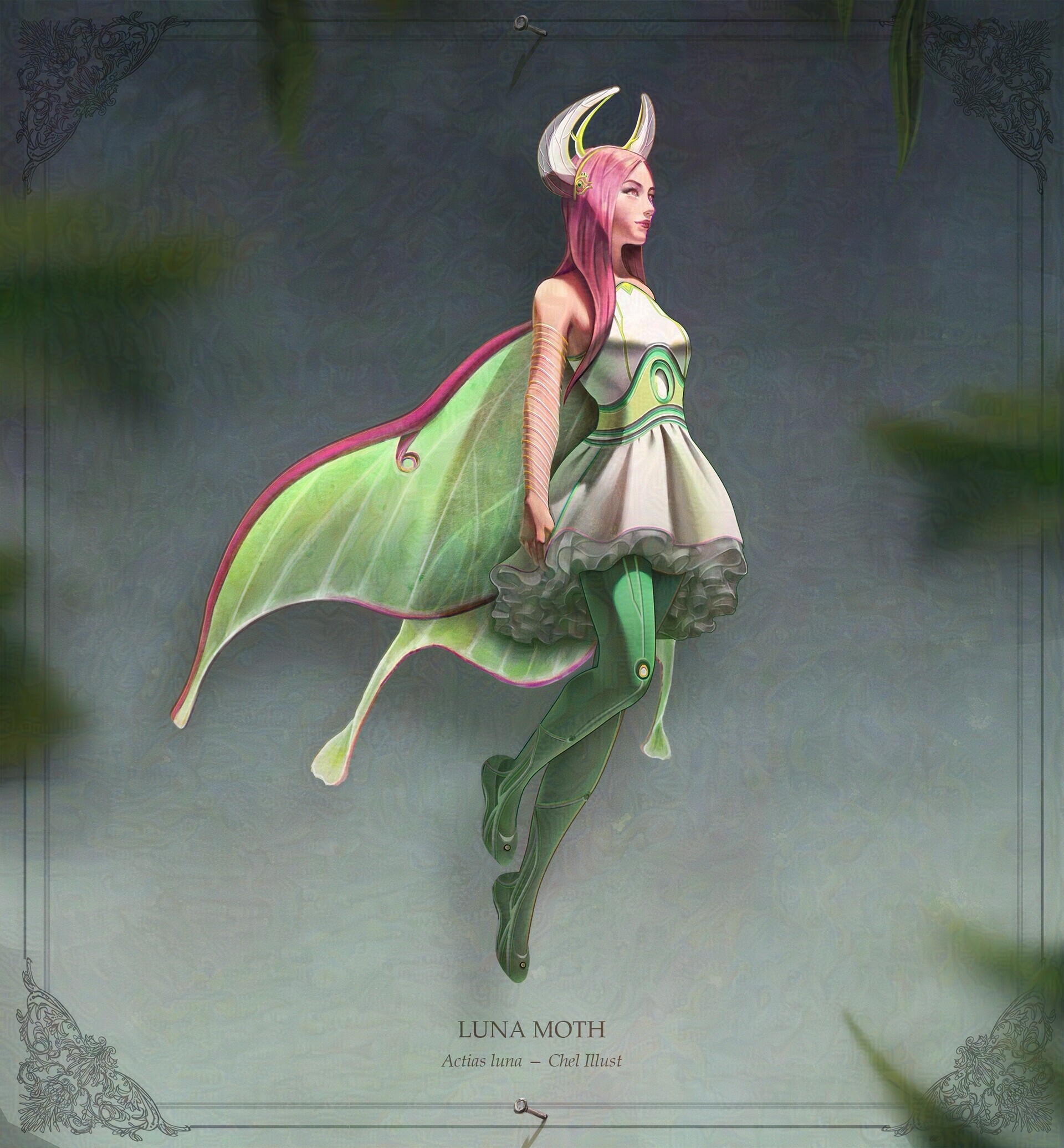 ArtStation - Luna Moth