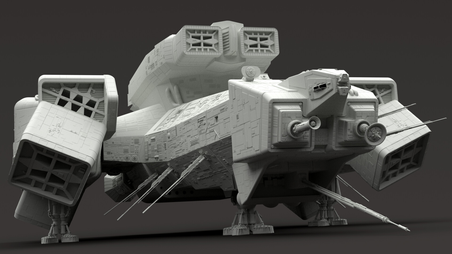 ArtStation - Nostromo in 3D