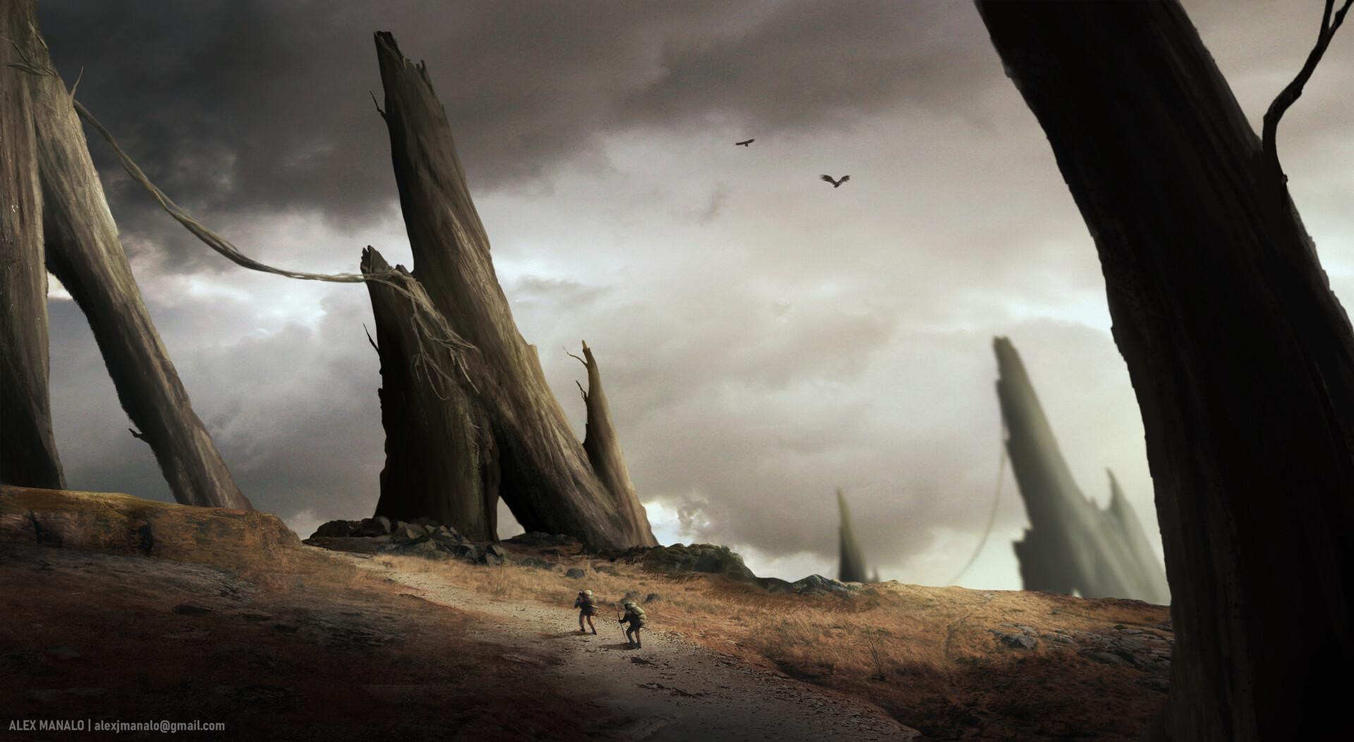 ArtStation - The death forest