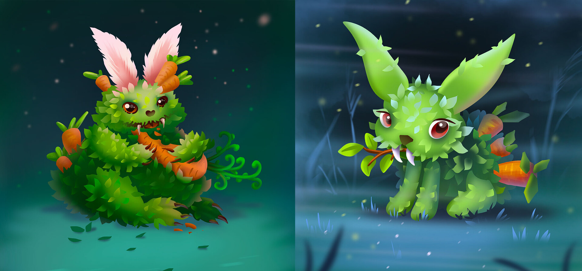 ArtStation - My the first steps in Procreate