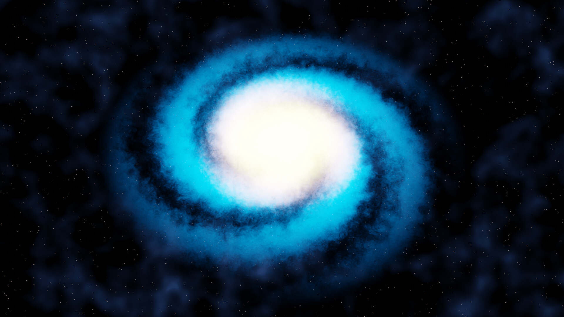 ArtStation - Volumetric galaxy