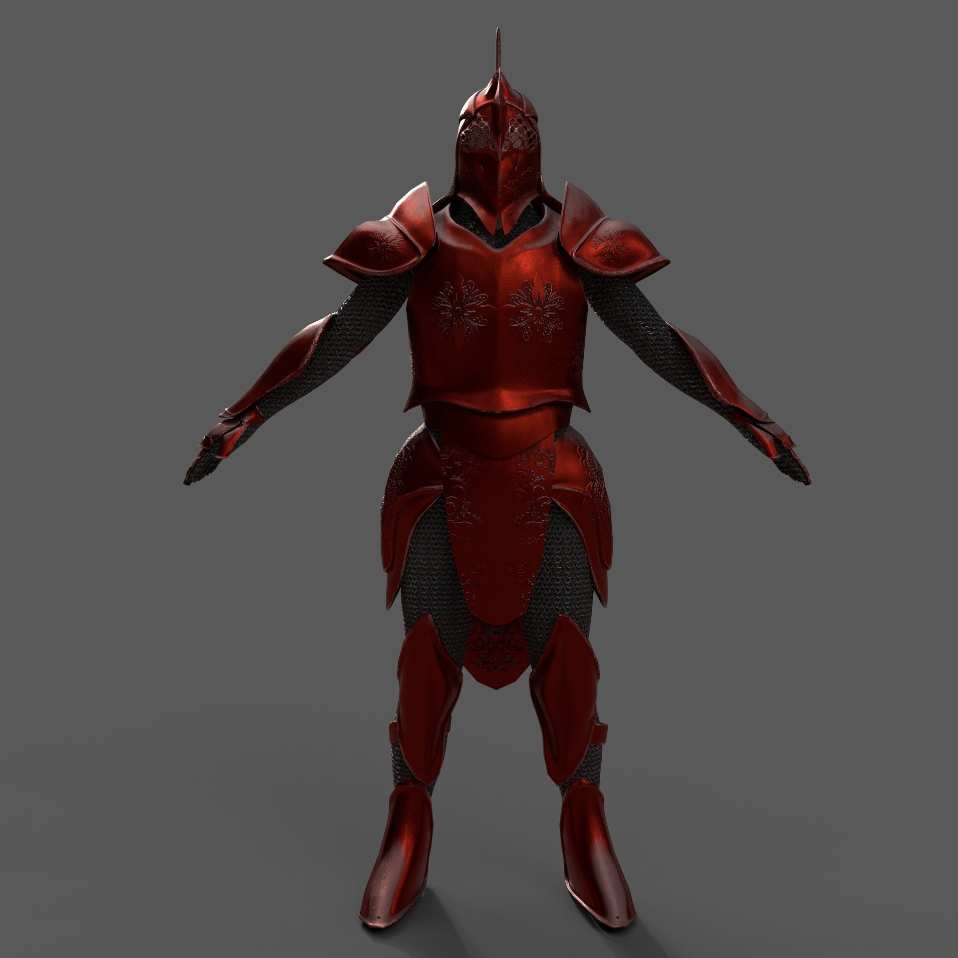ArtStation - Crimson Knight