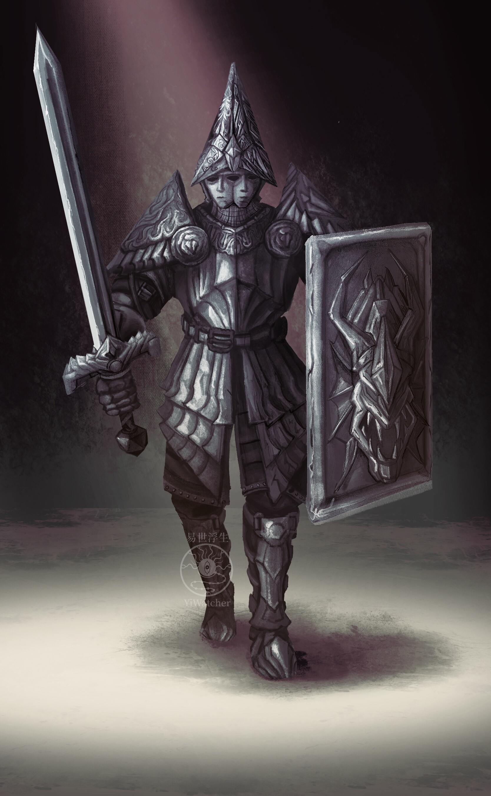 ArtStation - Two Face Knight